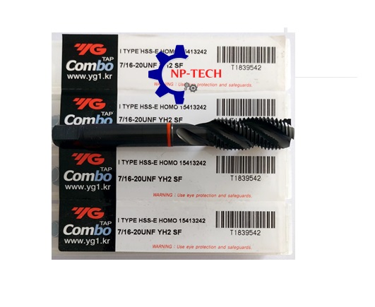 Mũi taro xoăn hệ Inch YG- Dòng Combo Tap T1839